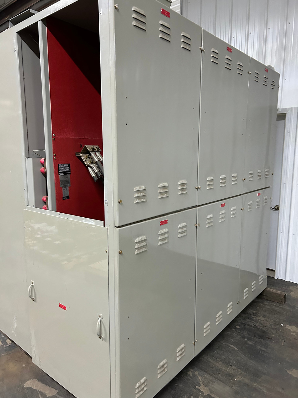 ASCO 480V 2000A Transfer Switch W/DS-420 Breakers (#265) - Bullock Breakers