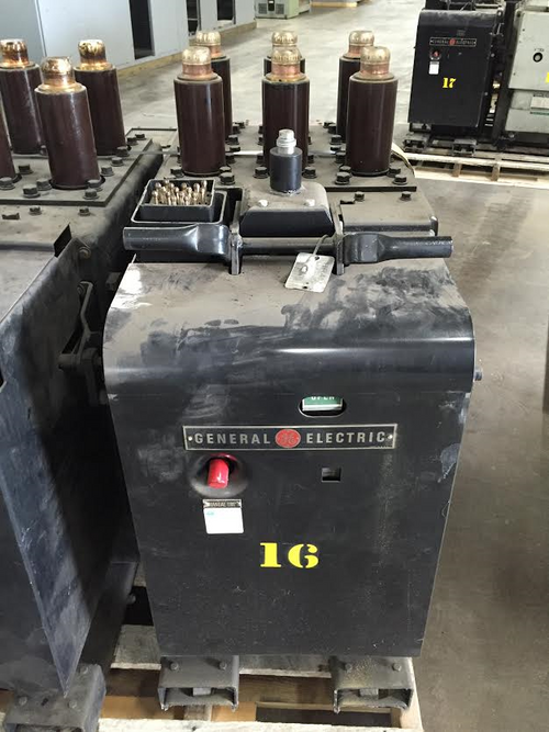 AM-2.4/4.16 100/150 GE Magne-Blast 2000A 4.76KV Air Circuit Breaker ...