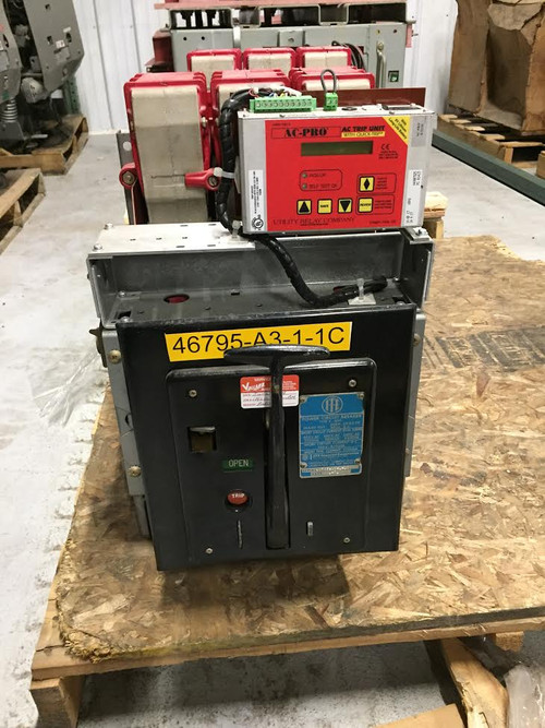 K-600 ITE Red 600A MO/DO LSIG Air Circuit Breaker W/AC-PRO - Bullock ...