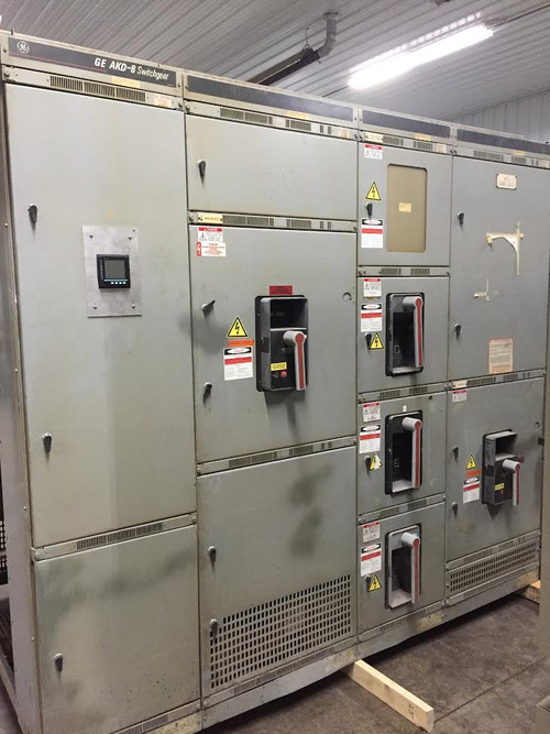 GE AKD-8 Style 3 Main-Tie Switchgear (#139) - Bullock Breakers