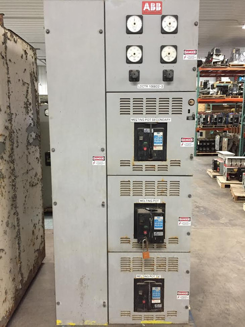 ABB 480V Single Section Distribution Switchgear K-Line (#141) - Bullock ...