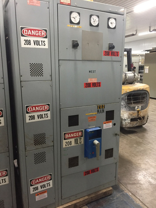 GE AV-Line Single Section Main Switchgear (#171) - Bullock Breakers