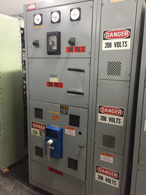 GE AV-Line Single Section Main Switchgear (#172) - Bullock Breakers