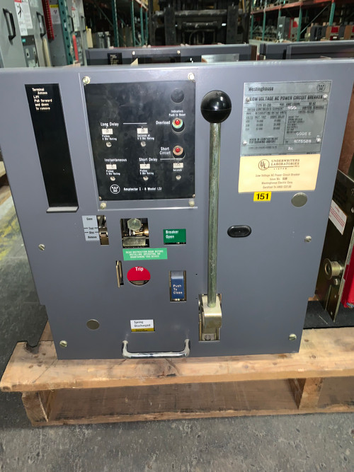 DS-206 Westinghouse 800A MO/DO LSI Air Circuit Breaker - Bullock Breakers