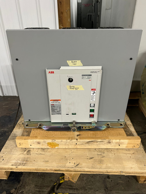 ABB AMVAC 15.30.25 ROF 3000A 15KV Vacuum Circuit Breaker - Bullock Breakers
