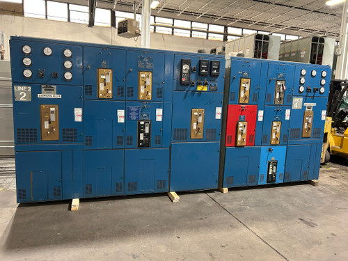 Siemens-Allis LA 4000A Main-Tie-Main Switchgear Lineup (#279) - Bullock ...