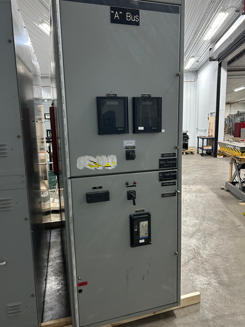 GE PowerVac 15KV 1200A Single Section Switchgear (#284) - Bullock Breakers