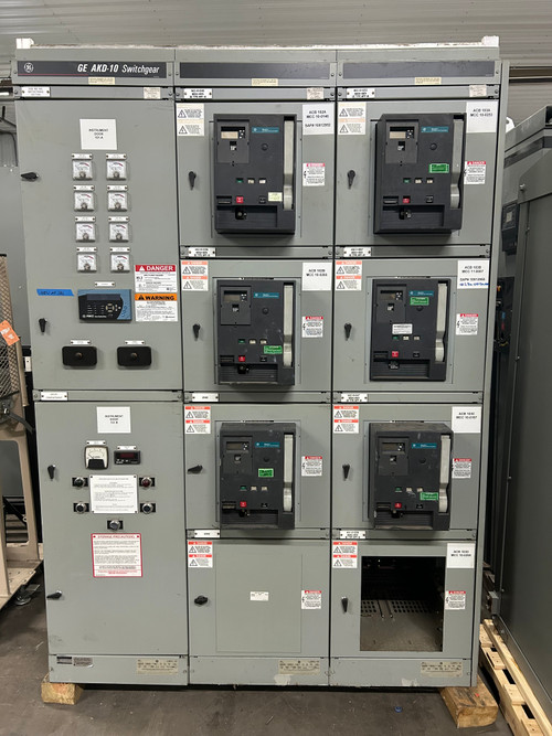 GE AKD-10 Wavepro 5000A MLO Switchgear Lineup (#294) - Bullock Breakers