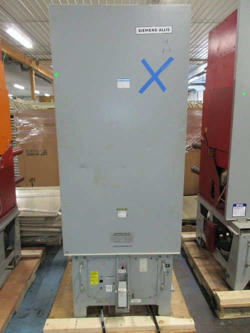 FC-750B Siemens-Allis 2000A 15KV EO/DO Air Circuit Breaker - Bullock ...