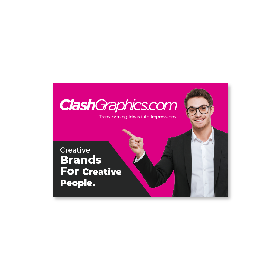 3 X 5 Sticker - Clash Graphics