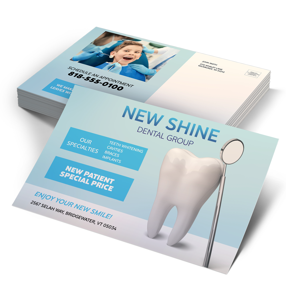 NEW: 18 PT Postcards: UV Front + Uncoated Back (5-7 days) - Clash Graphics