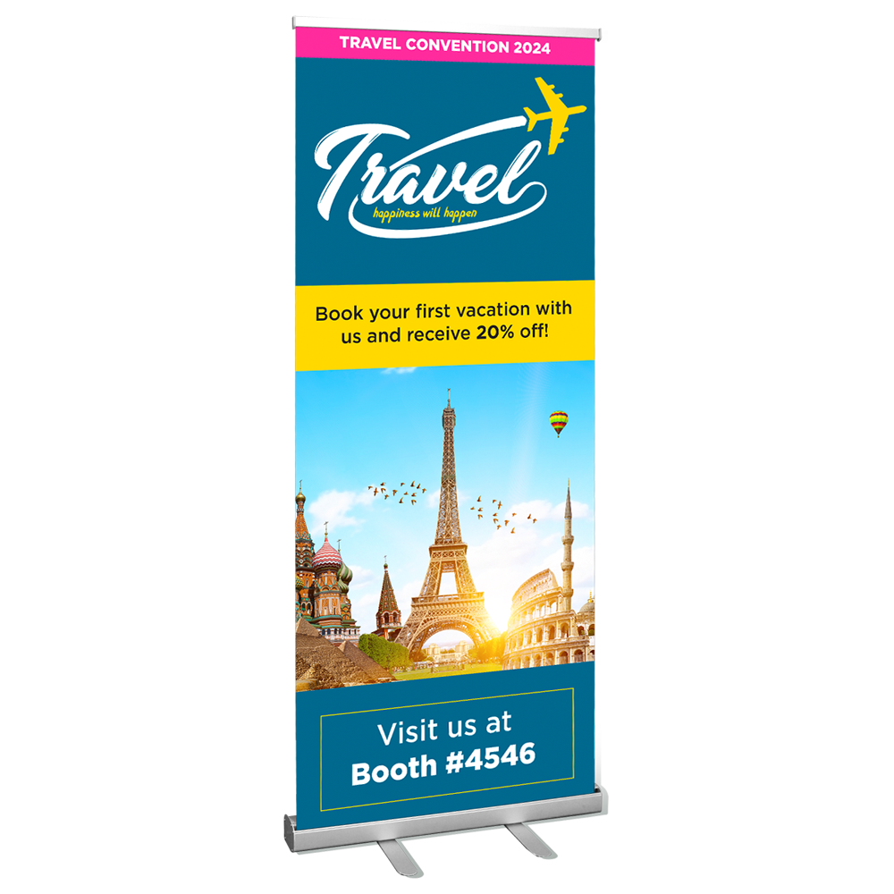 Retractable Pop Up Banner for Events - Clash Graphics