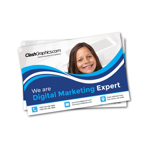 6 x 9 Postcard 16pt Stock - Clash Graphics