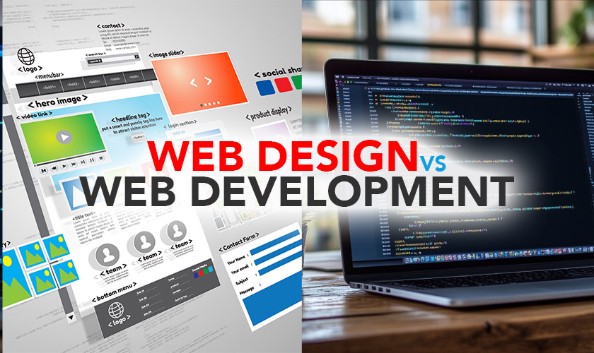Web Design vs Web Development - Clash Graphics