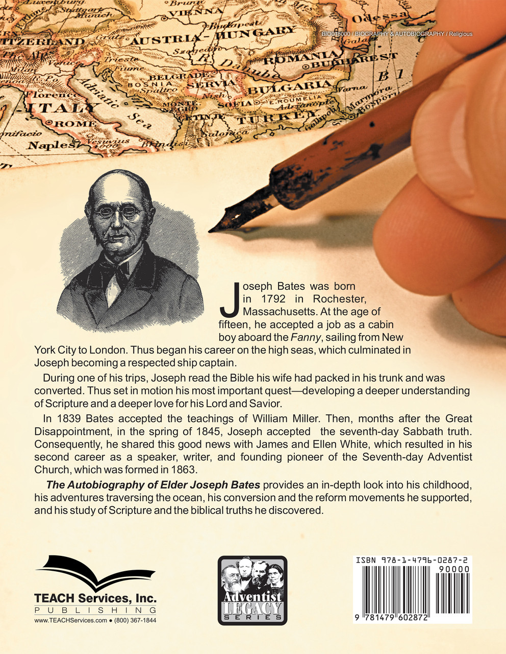 Autobiography of Elder Joseph Bates, The / Bates, Joseph / Paperback ...