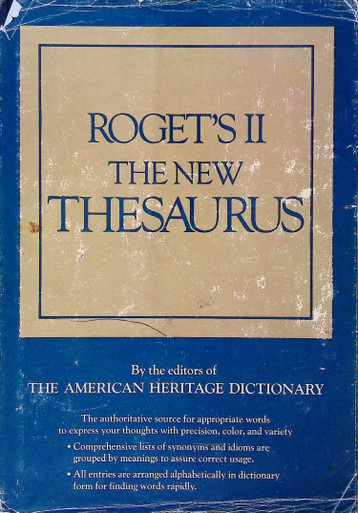 Roget's II The New Thesaurus / Compilation / (HB/1980-1980/B+/USED ...