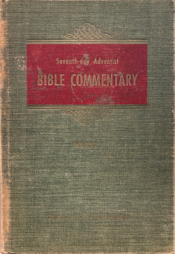 SDA Bible Commentary #1-Genesis-Deuteronomy / Compilation / (HB/1953 ...