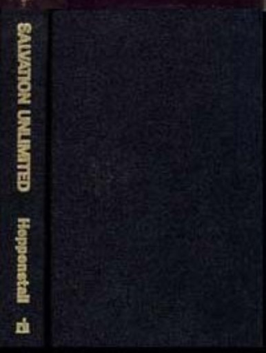 Salvation Unlimited / Heppenstall, Edward / (HB/1974-1974/B-/USED ...