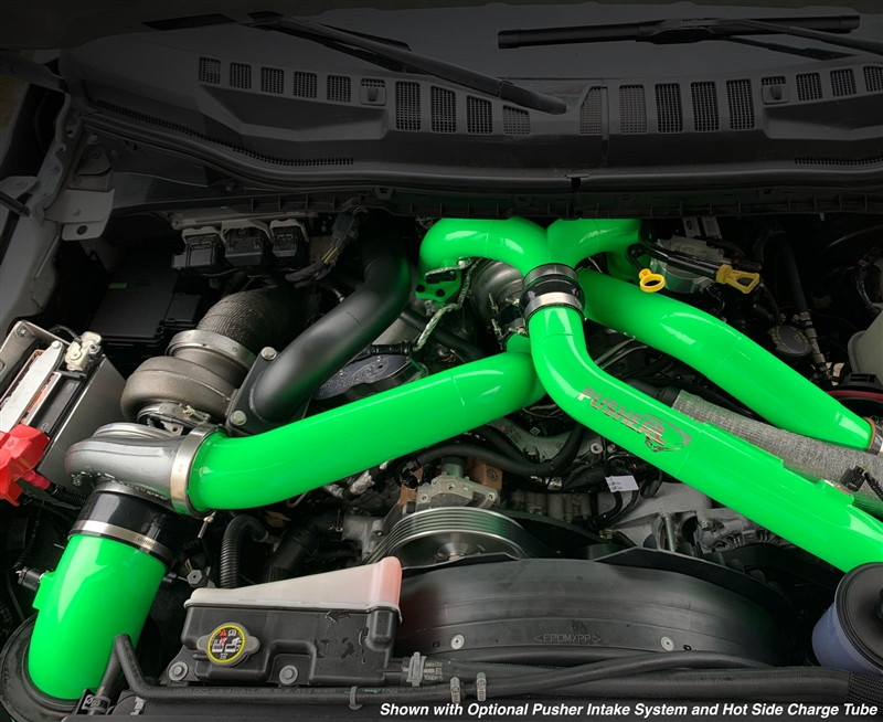 Pusher Compound Turbo System for 2017-19 Ford F250/350 6.7L Powerstroke ...