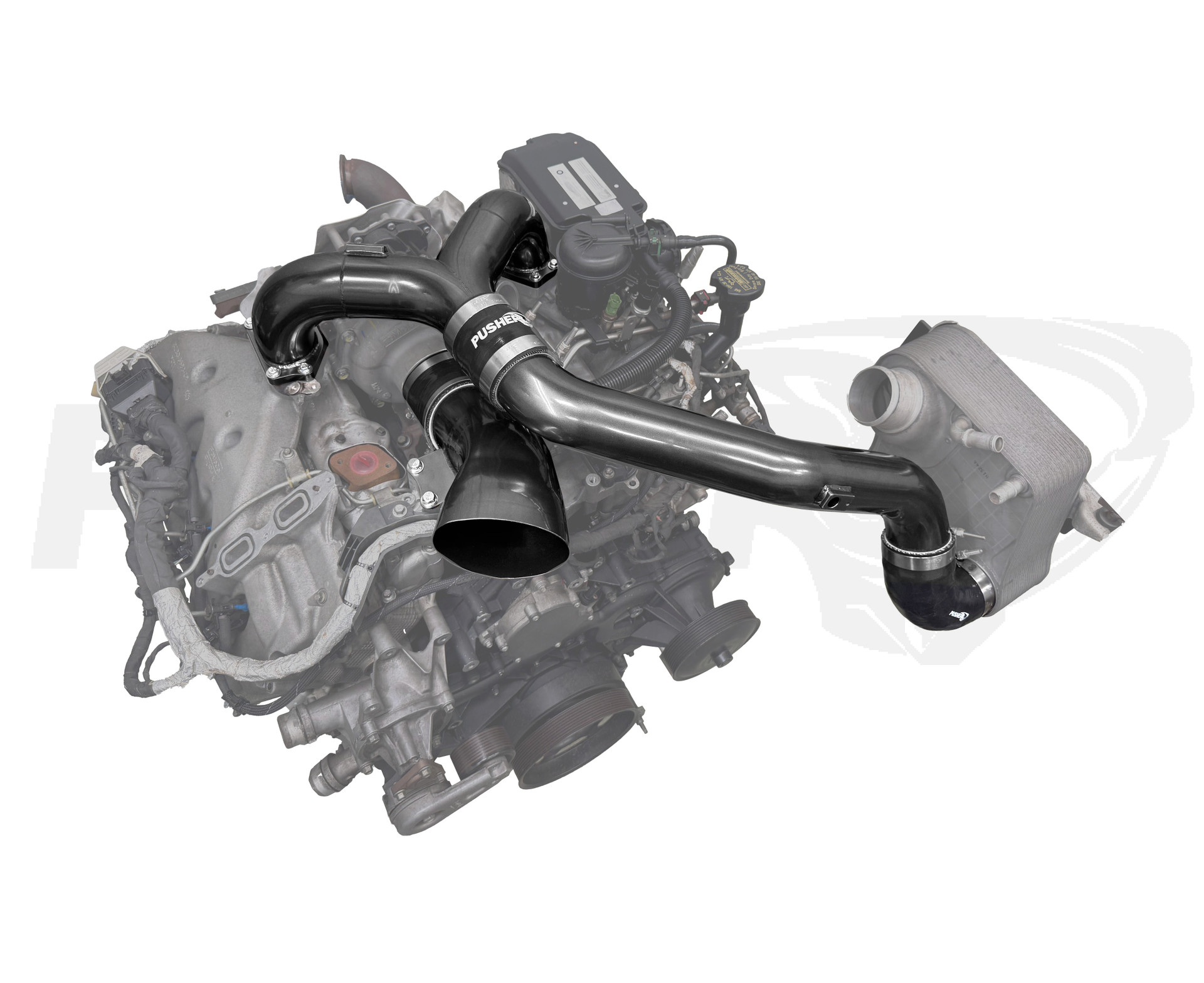 Pusher Race Intake Manifold and Turbo Inlet for 2015-2016 Ford F250/350 ...