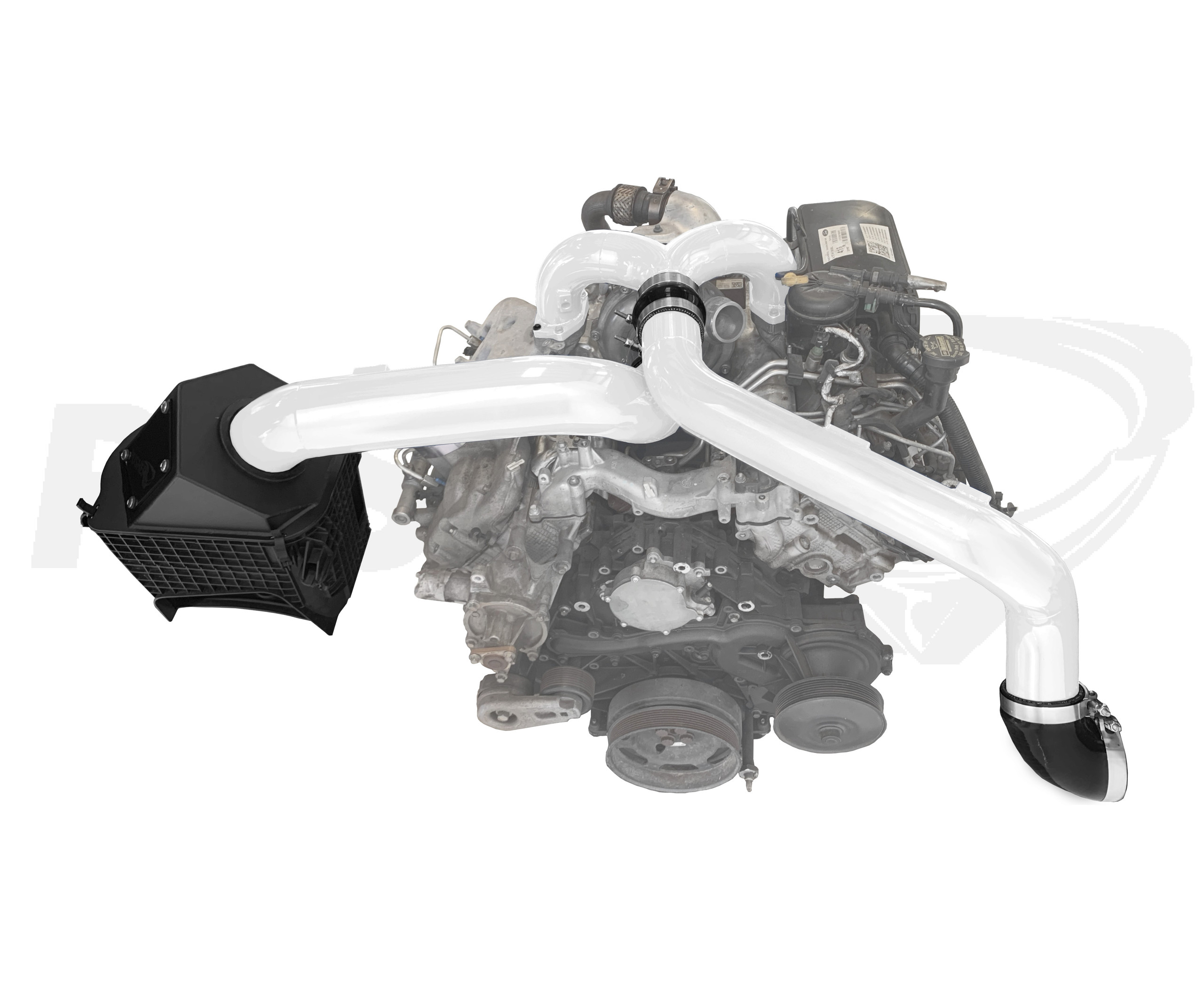 Pusher Intake System 2017-19 Ford F250/350 6.7L Powerstroke