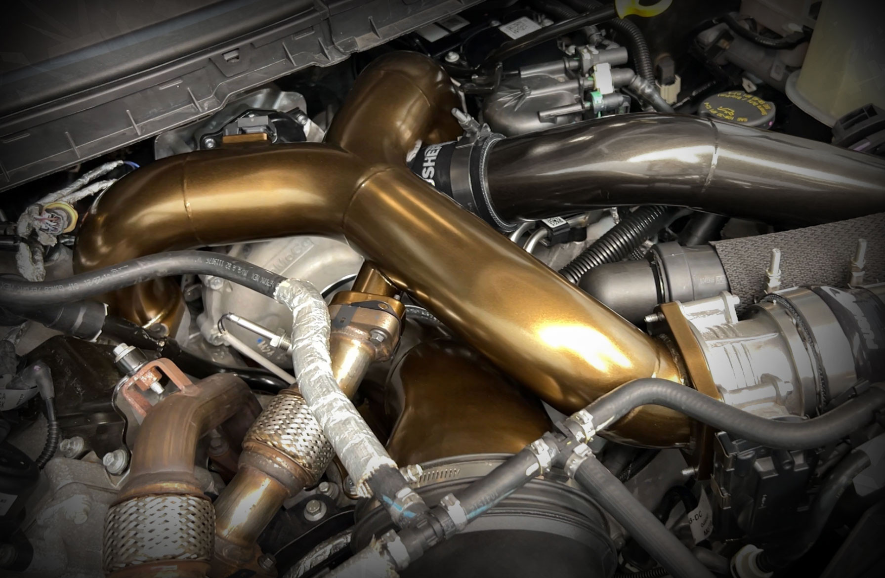 Pusher Powerflow Intake Manifold / Turbo Inlet Package for 2015-19 Ford ...