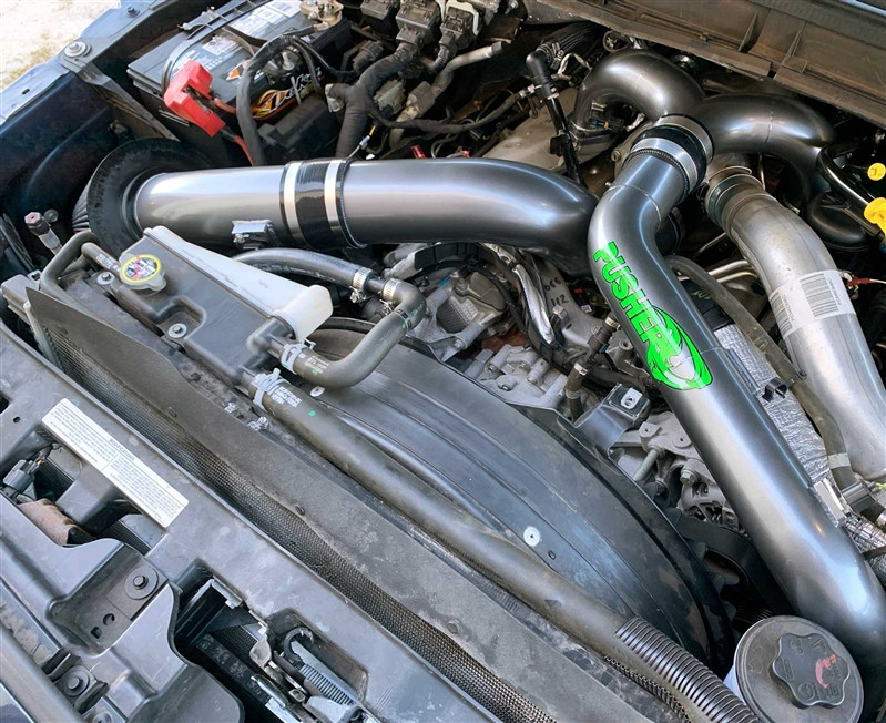 Pusher Intake System for 6.7L Powerstroke in 2011-2014 Ford Super Duty ...