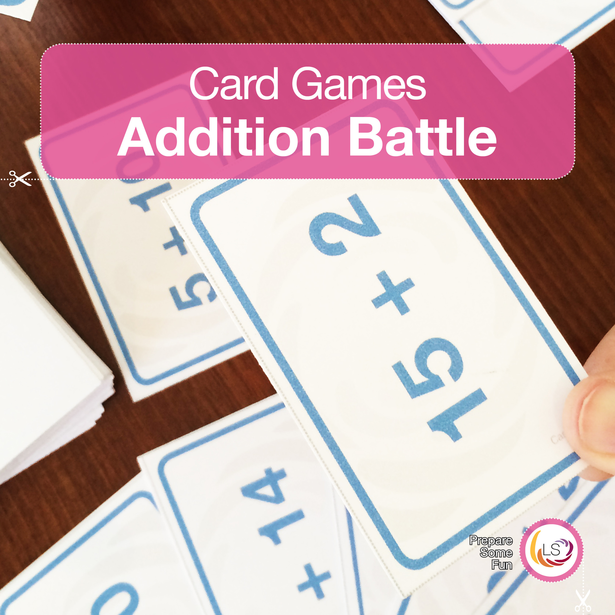 Add and Subtract Race Board Game