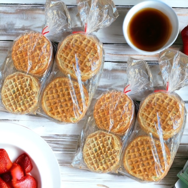 Fun Party Bundle – Chocolate Chip & Confetti Protein Waffles (24 Total)