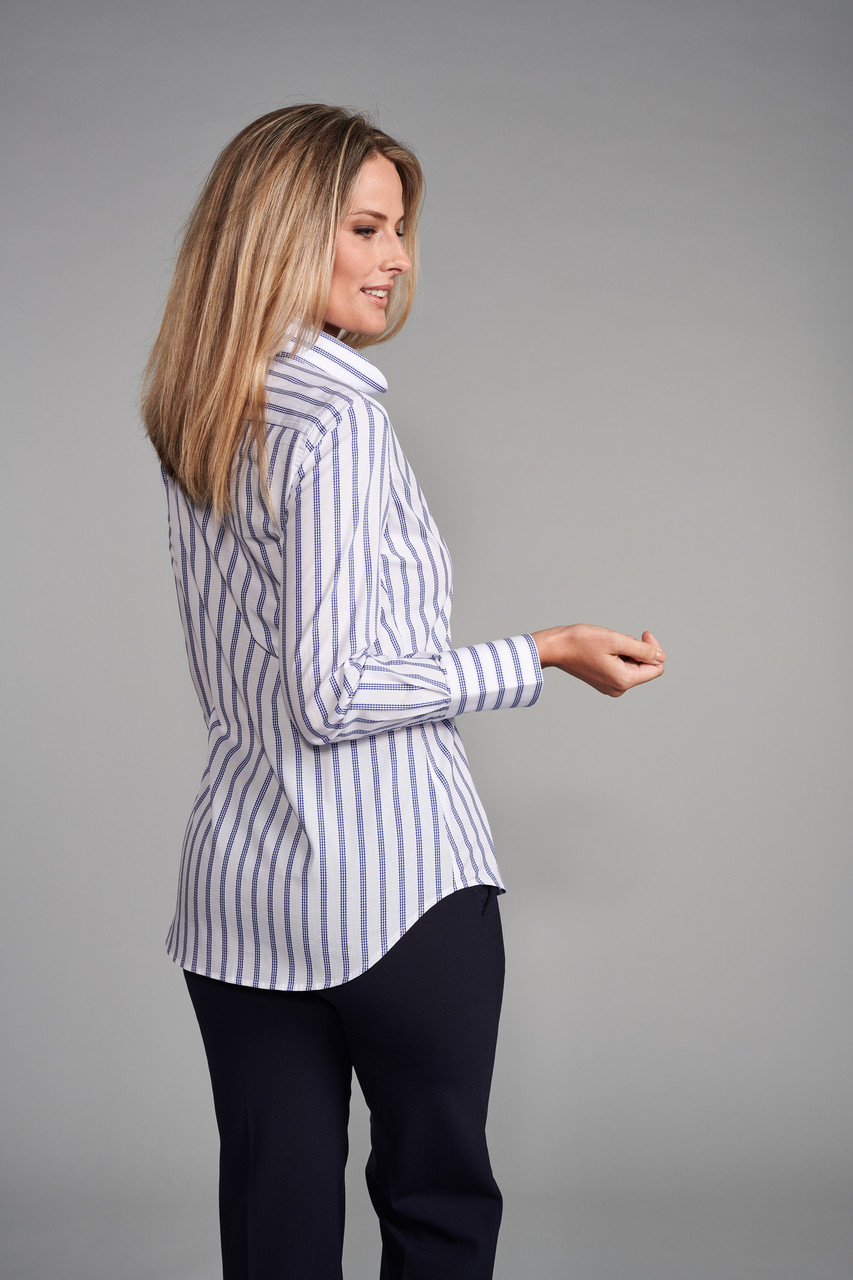The Ivy Bow | The Fitted-Style Shirt with a Detachable Bow