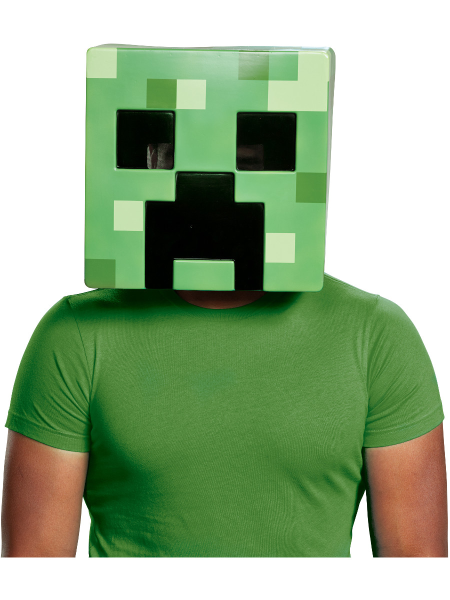 Adults Minecraft Creeper Mask