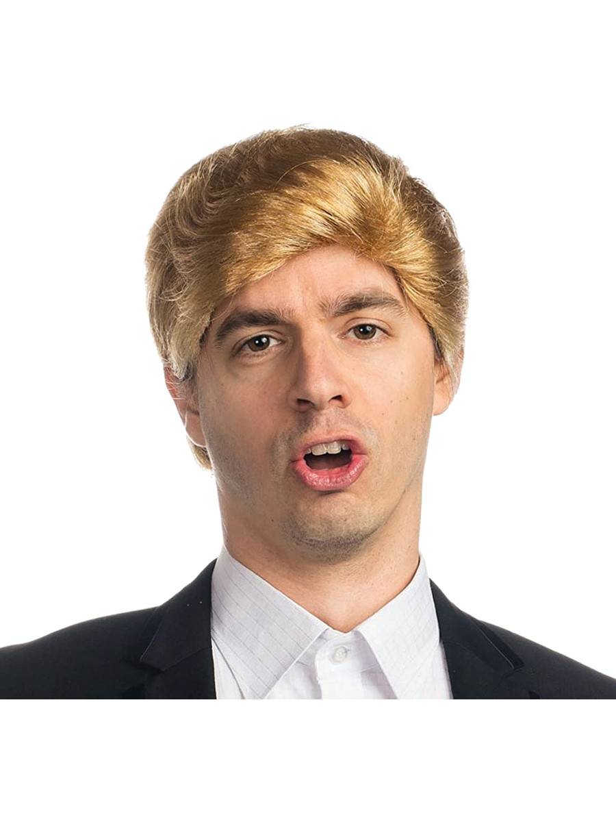 Adult's Billionaire Tycoon President Hair Wig