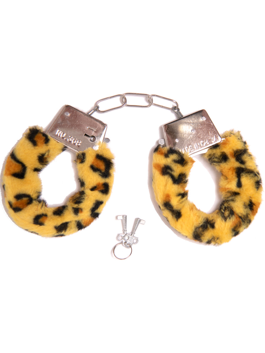 Standard Metal Handcuffs With 2 Keys And Release