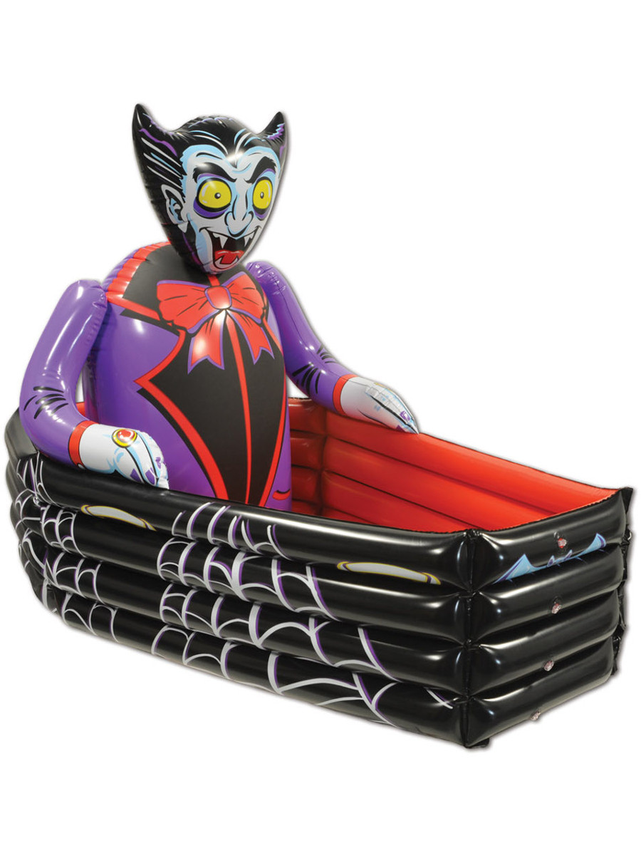 Inflatable Vampire Coffin Cooler