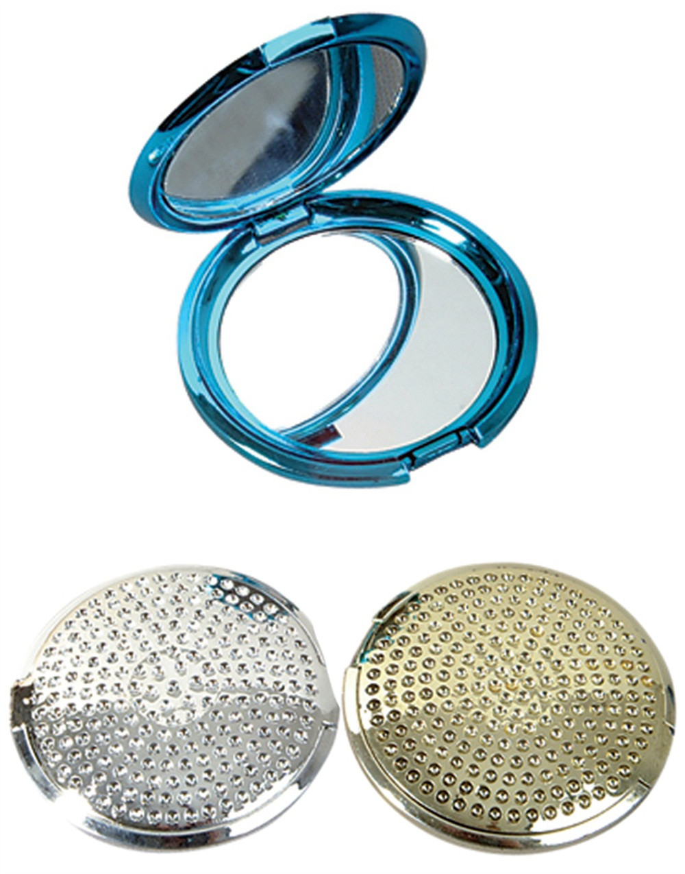 Lot of 12 Bling Compact Mirrors