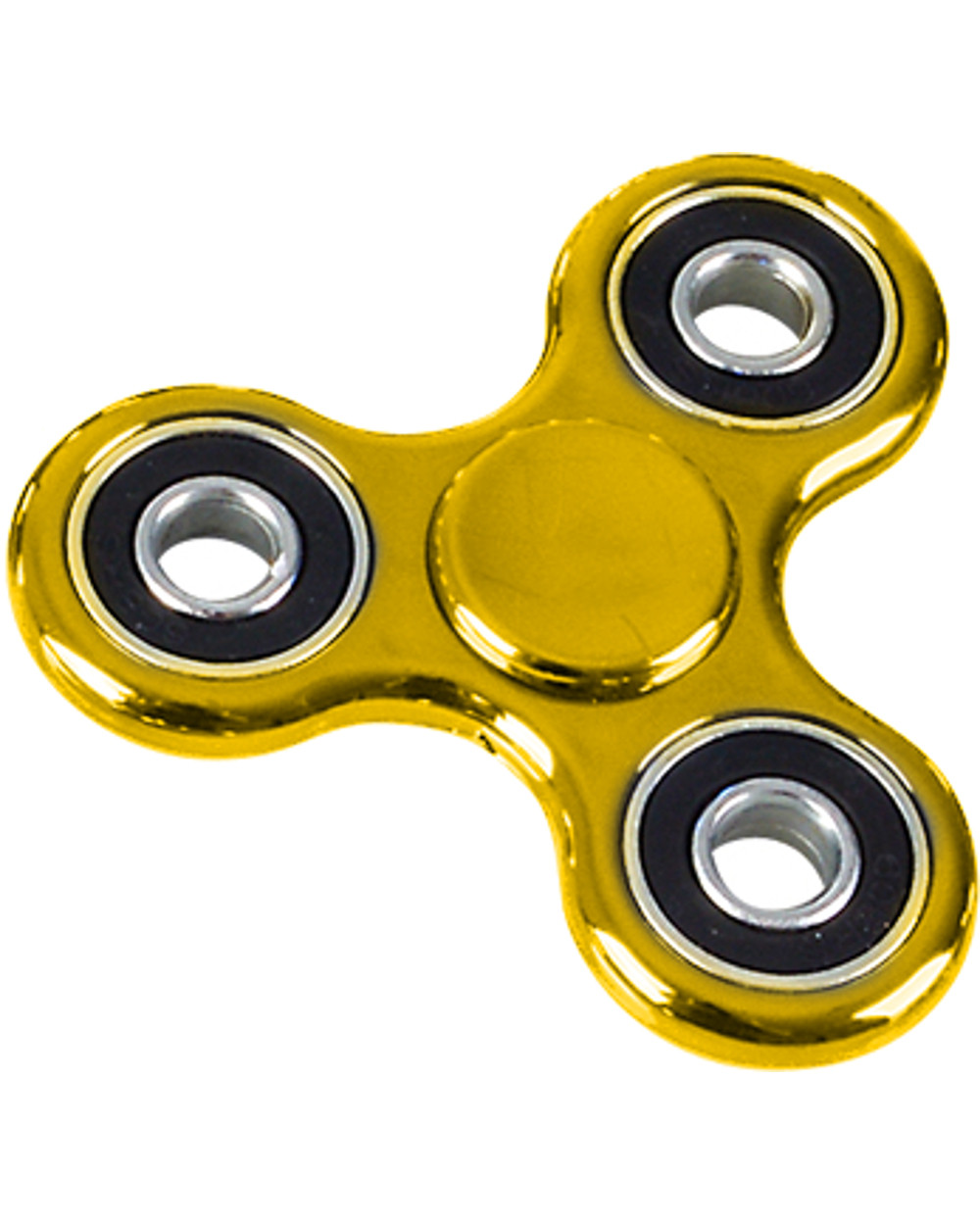 Metallic Gold Classic 3 Prong Fidget Spinner
