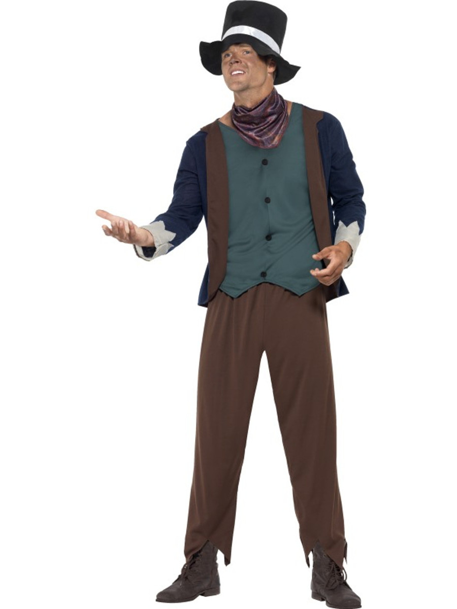 Men's Victorian Era Poor Man Costume