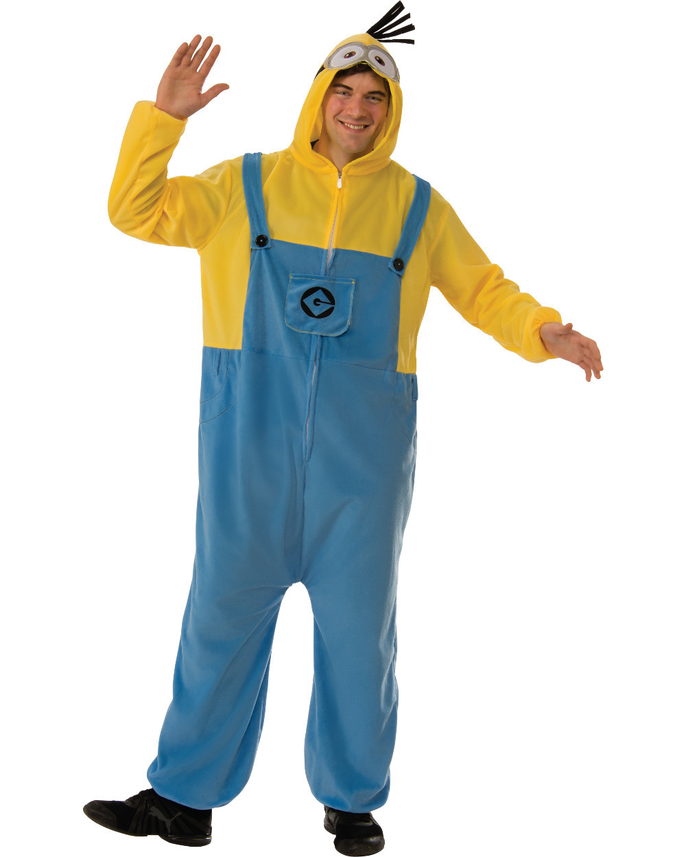 Despicable Me 3 Minion Men's Hooded Costume