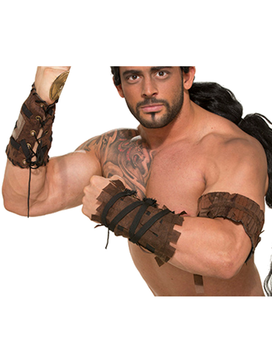 Men's Desert Warrior Wrist Guards And Armband