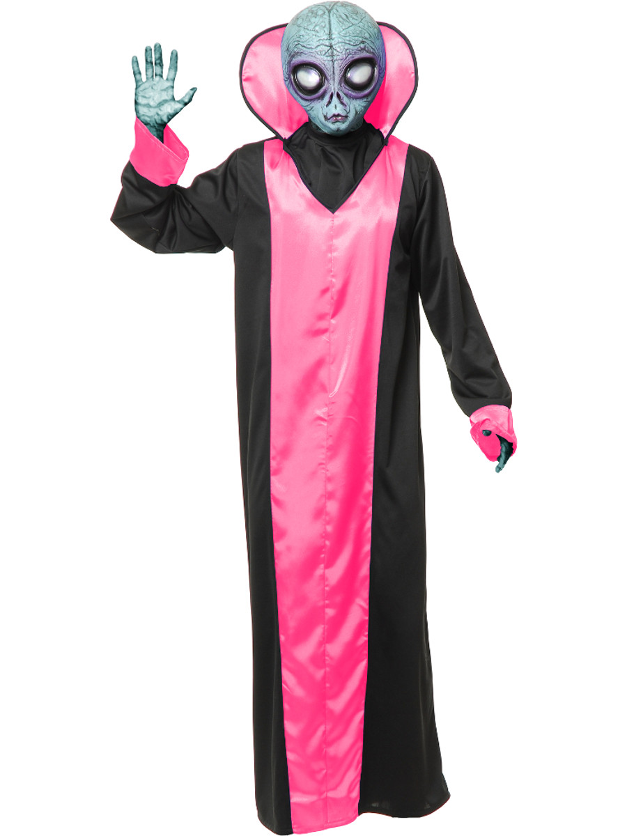 Alien Robe Fuchsia Men's Costume