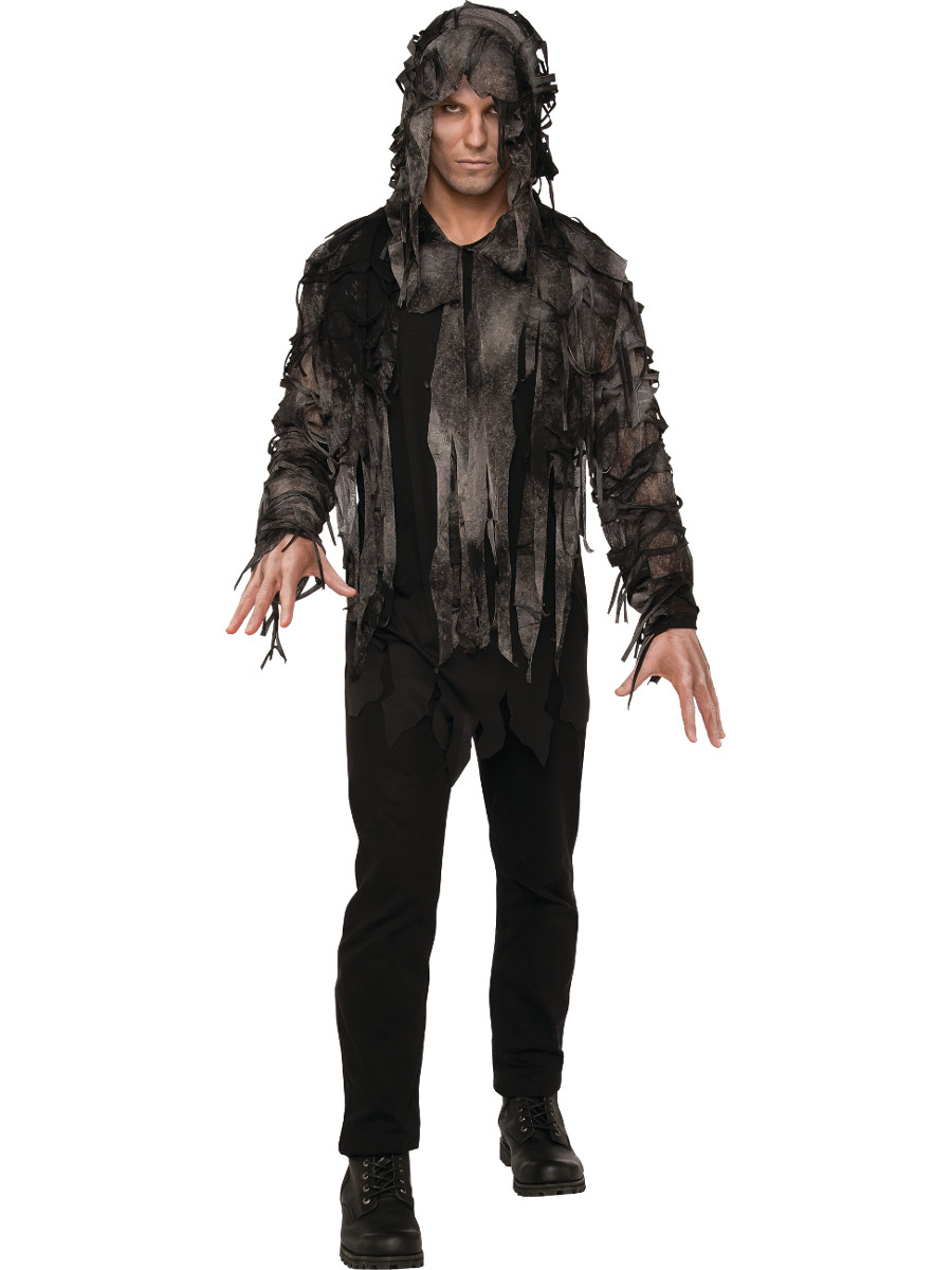 Undead Ghoul Costume Hooded Men's Shirt