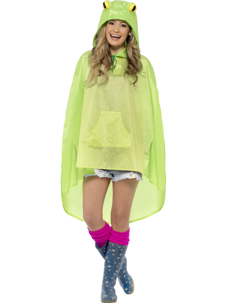 Adult's Frog Poncho