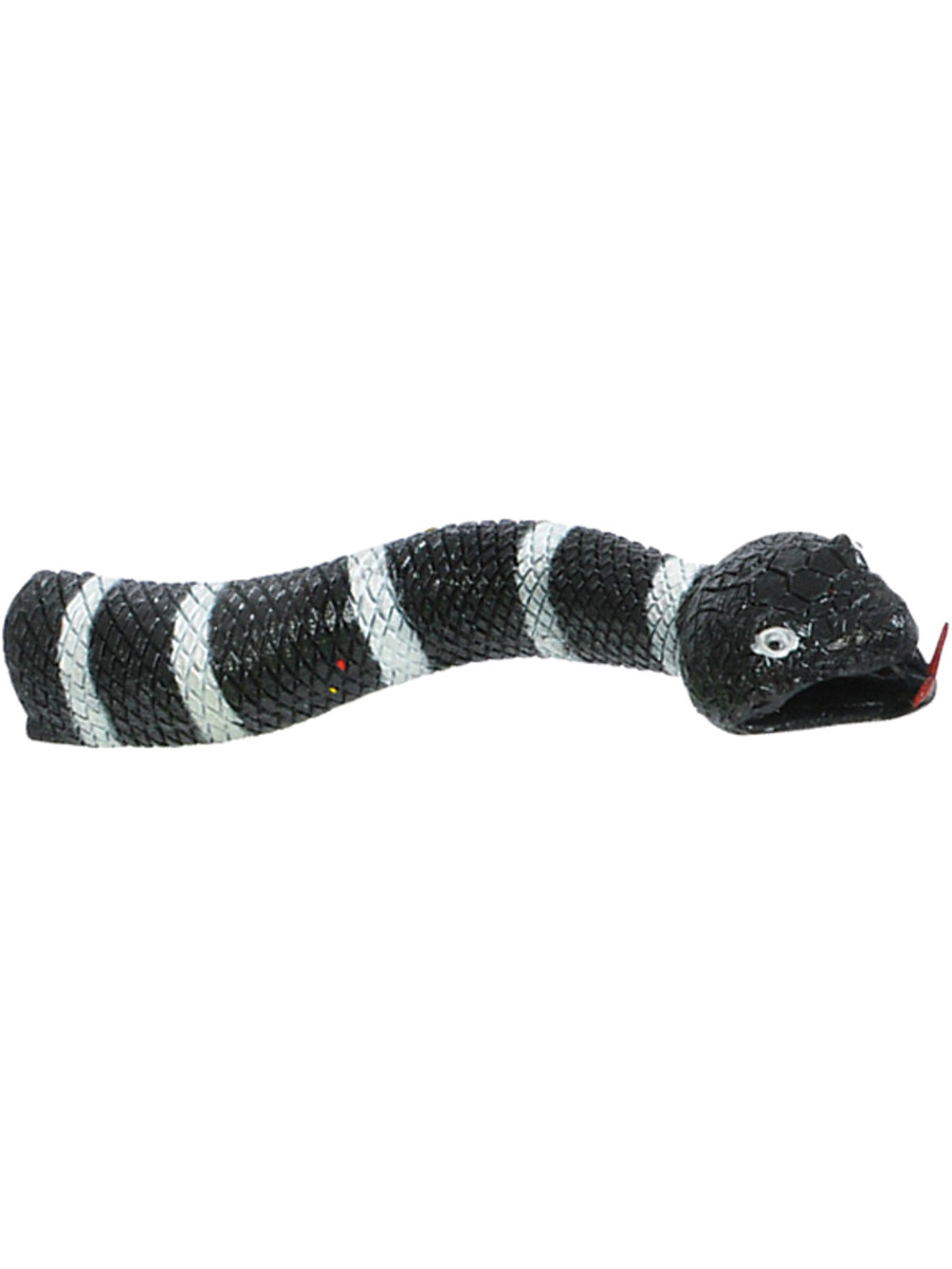 Black Snake Finger Puppet