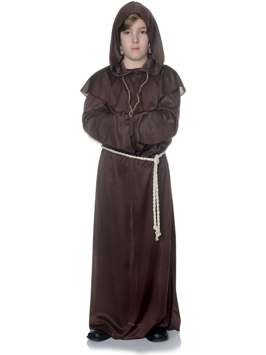 Monastery Monk Boys Costume