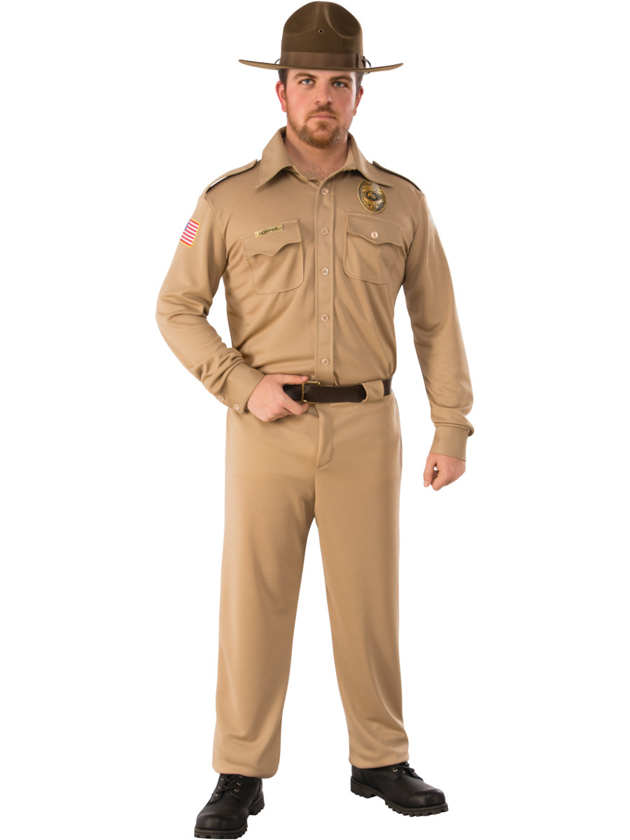 Stranger Things Jim Hopper Men's Costume