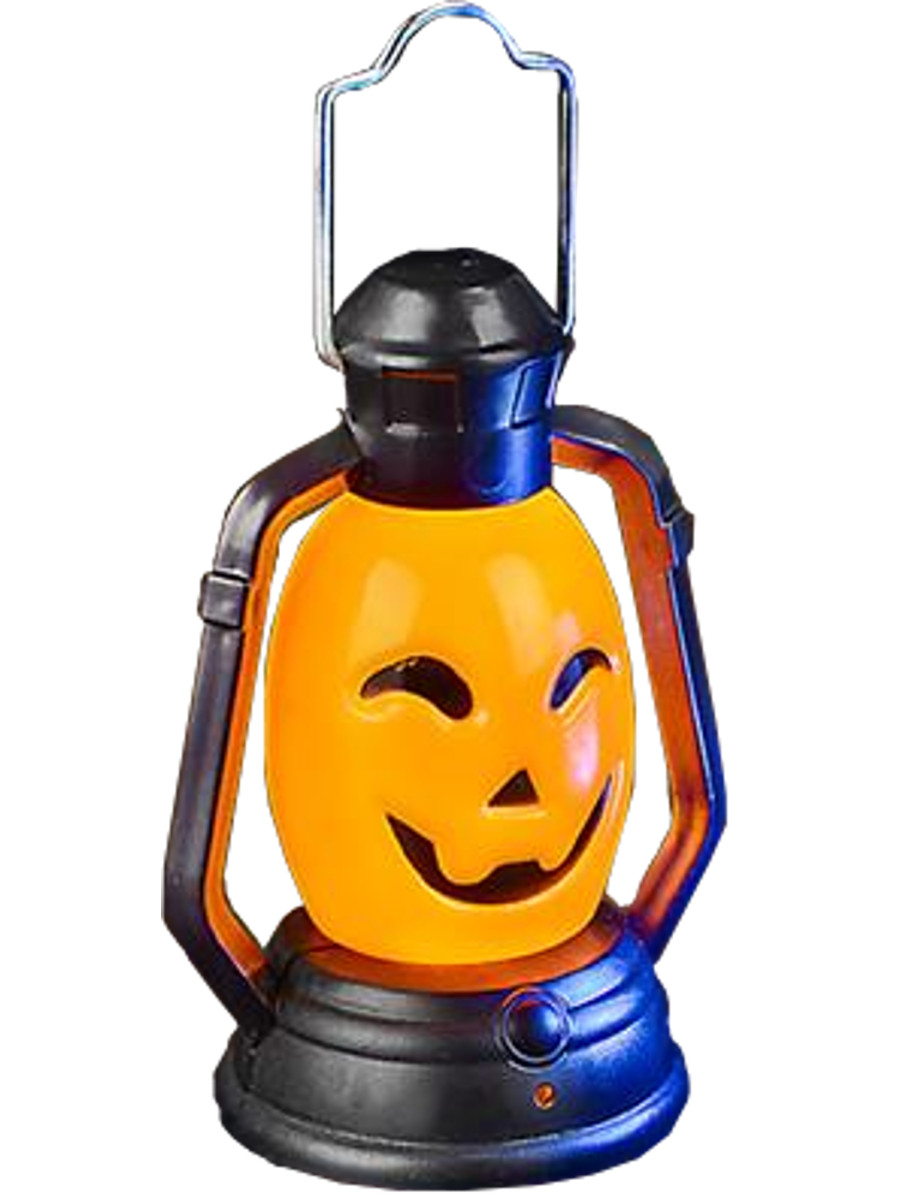 Light Up Color Changing Mini Pumpkin Head Lamp