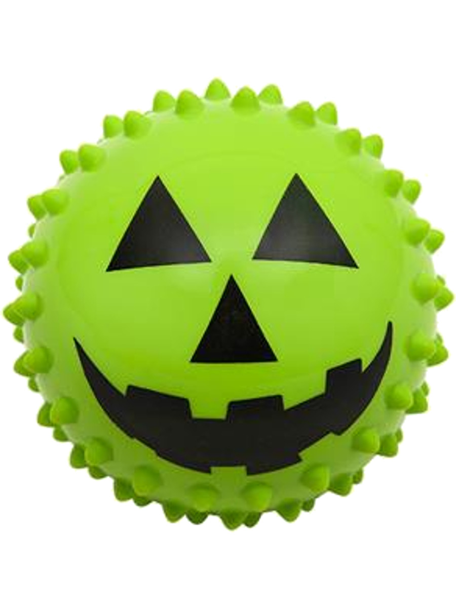 Green Jack-o-Lantern Knobby Ball
