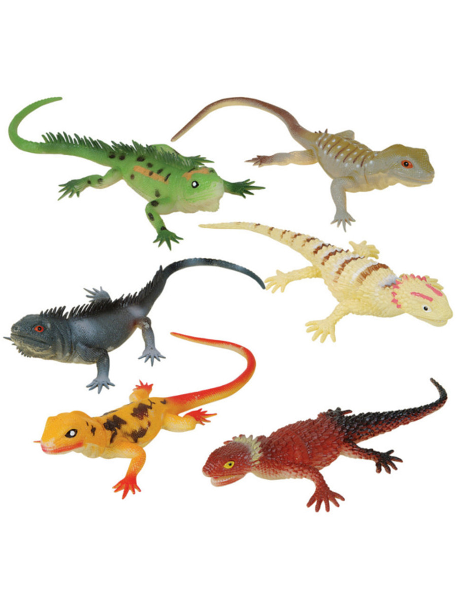 12 Large 14" Lizards