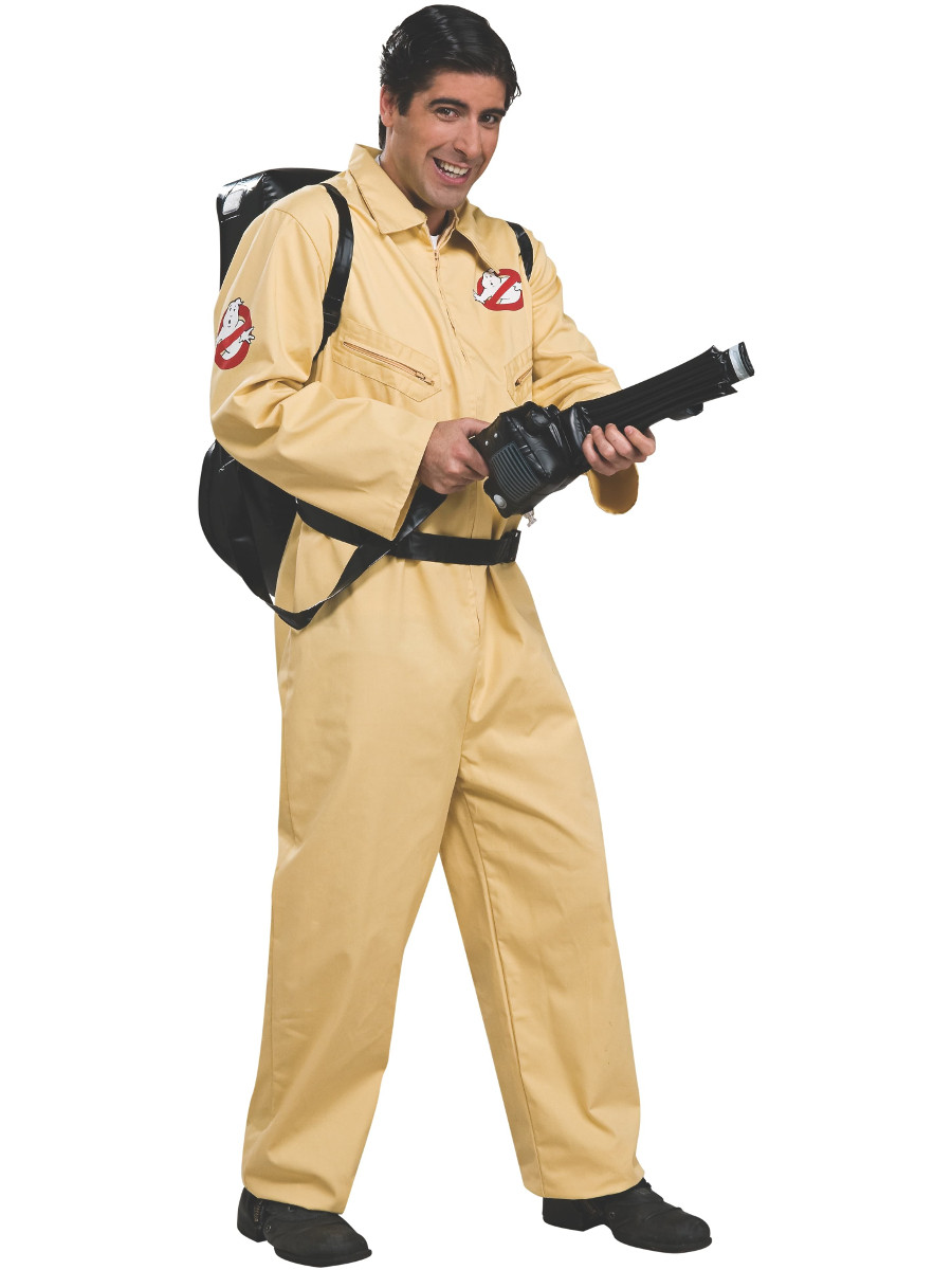 Ghostbusters Jumpsuit With Inflatable Proton Backpack Adults Costume