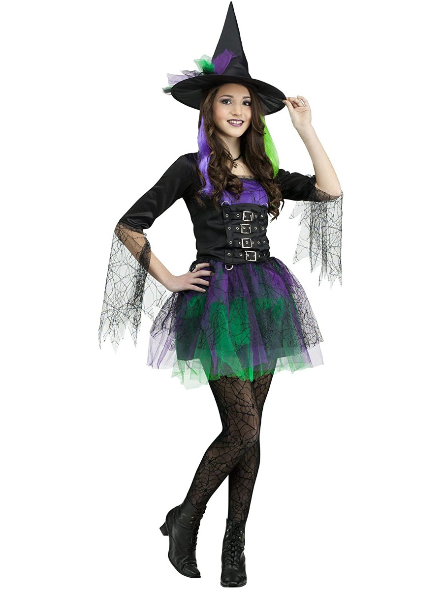 Alluring Spellbinding Witch Girl's Costume